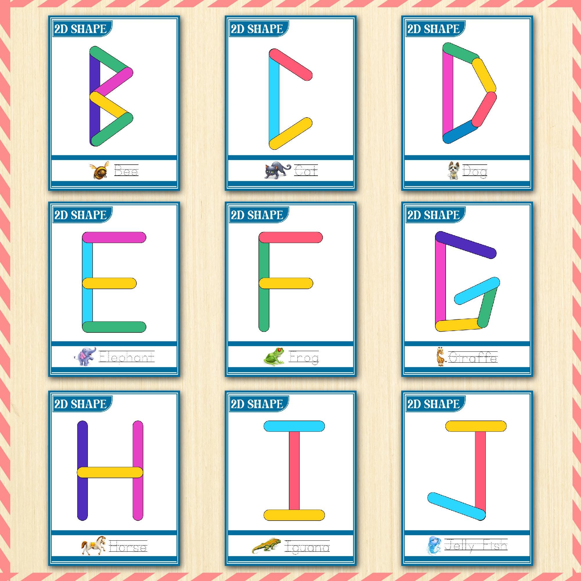 Popsicle Stick Alphabet Game: Montessori Toddler Activity (digital ...