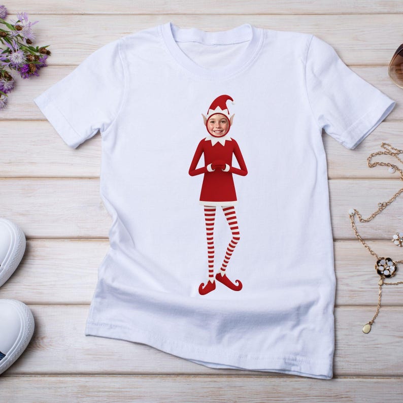 Christmas Elf Photo Frames Template (digital Download) - Etsy
