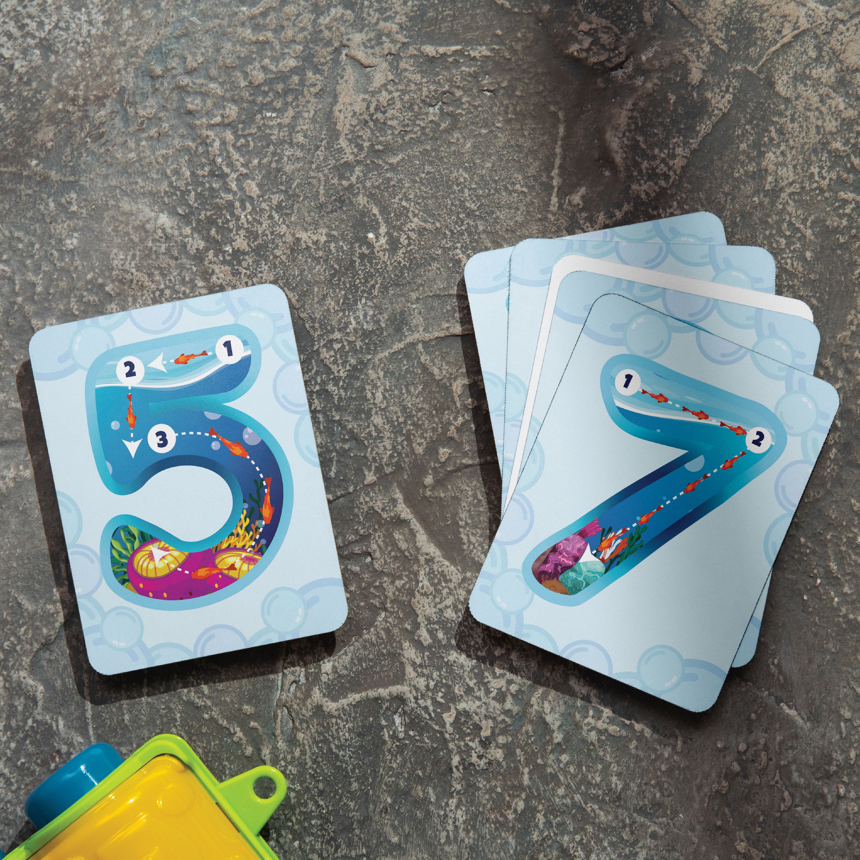 Printable Number Tracing Flashcards Preschool Counting Flashcards Lines ...