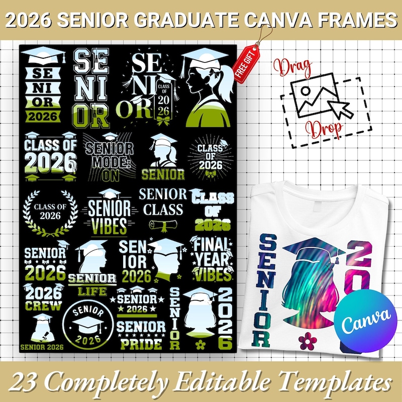 2026 Graduation Frames - Etsy