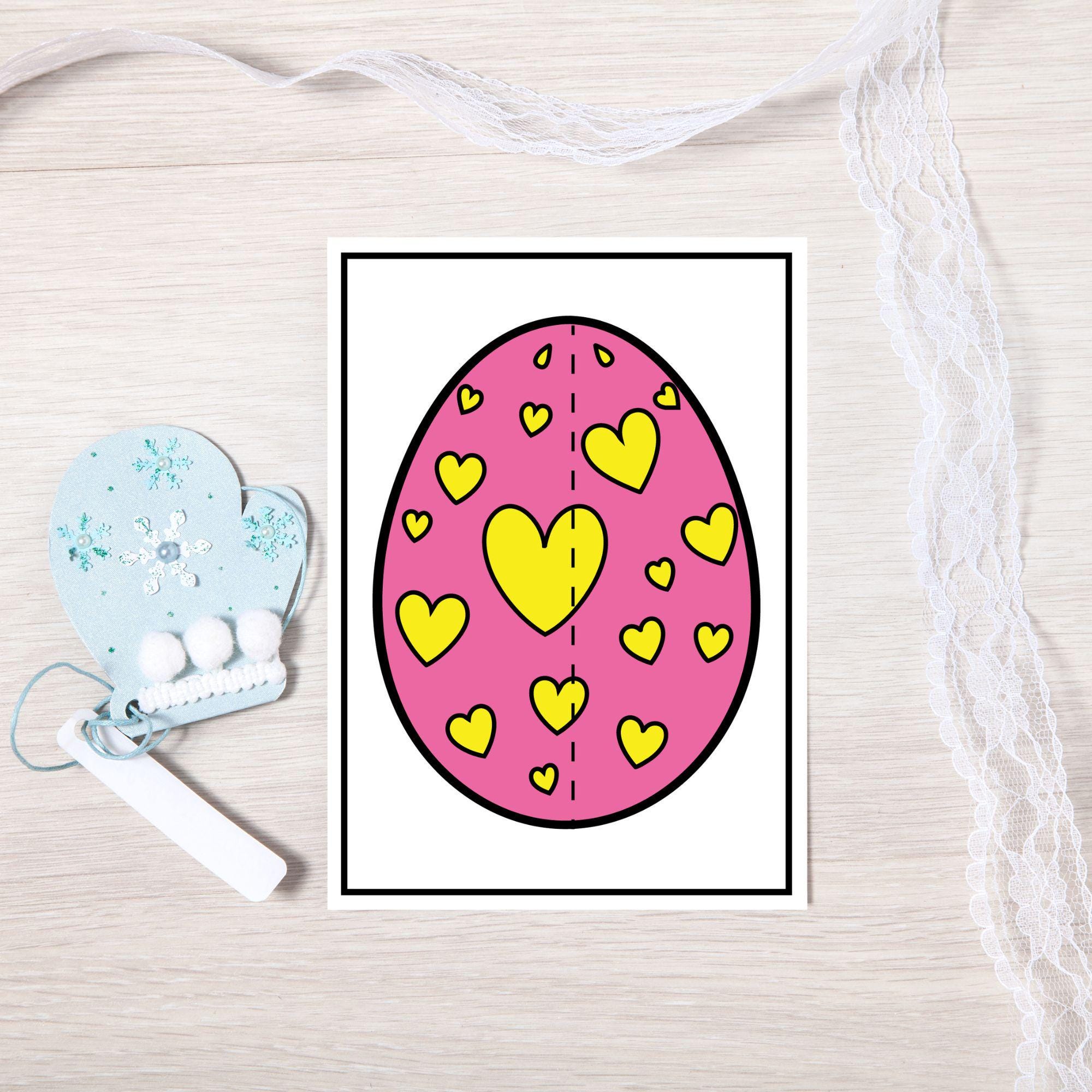 Easter Egg Matching Game: Printable Kids Activity (canva Template) - Etsy
