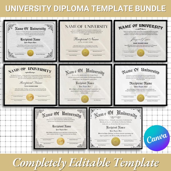 Diploma - Etsy
