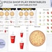 Pizza Parlor Pretend Play Printables: Kids Summer Activity (digital ...