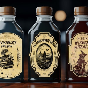 Vintage Apothecary Labels: 60 Unique Potion Designs (digital Download ...