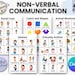 Nonverbal Communication Visual Flashcards Cards Printable Autism ...