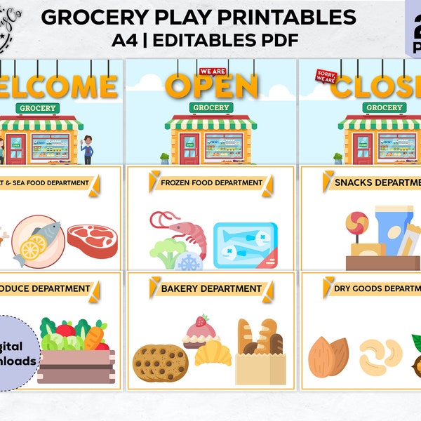 Pretend Play Printables - Etsy