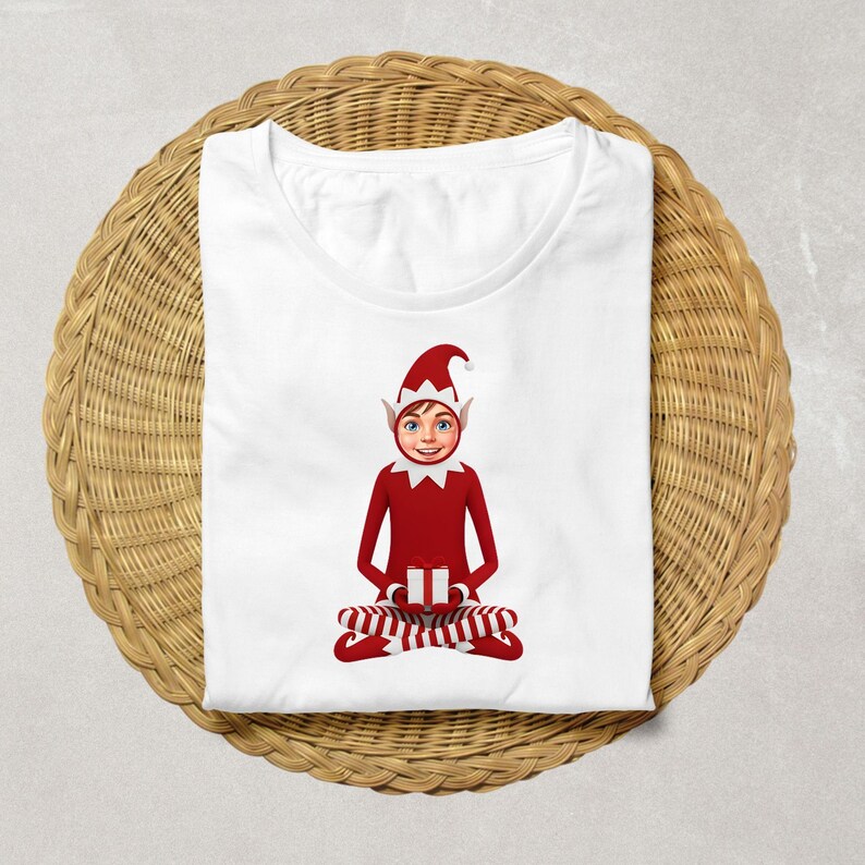 Christmas Elf Photo Frames Template (digital Download) - Etsy New Zealand