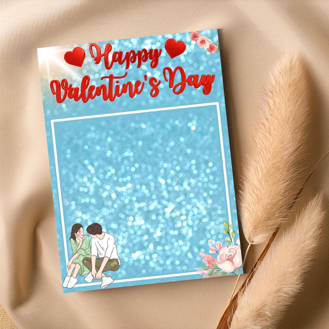Valentine's Day Card Templates: Editable Canva Designs (printable) - Etsy