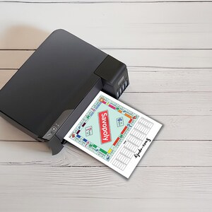 Saveopoly Savings Challenge Printable: Budgeting Game (A4 PDF) - Etsy ...