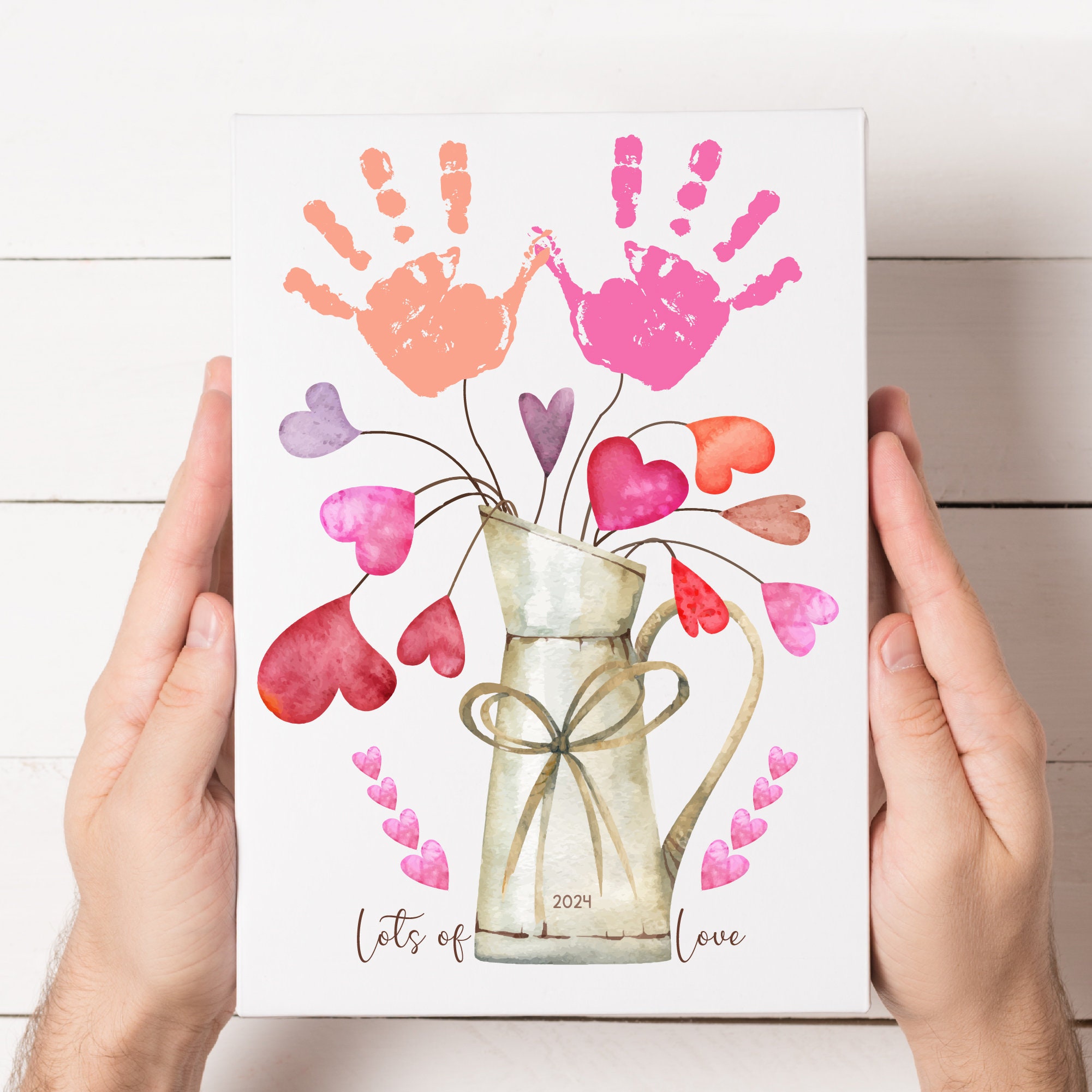 Mothers Day Handprint Flower Art Mothers Day Handprint Printable ...