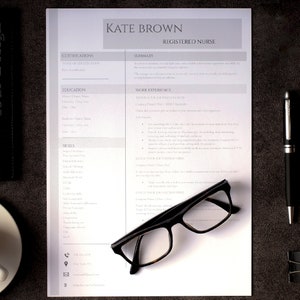 ATS Resume Template: Professional CV Design (word Files) - Etsy