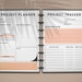 Project Planner Printable: Productivity & Task Tracker (A4, A5, US ...