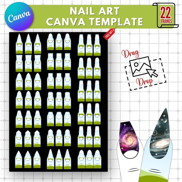 Your Design Nail Stickers - Etsy