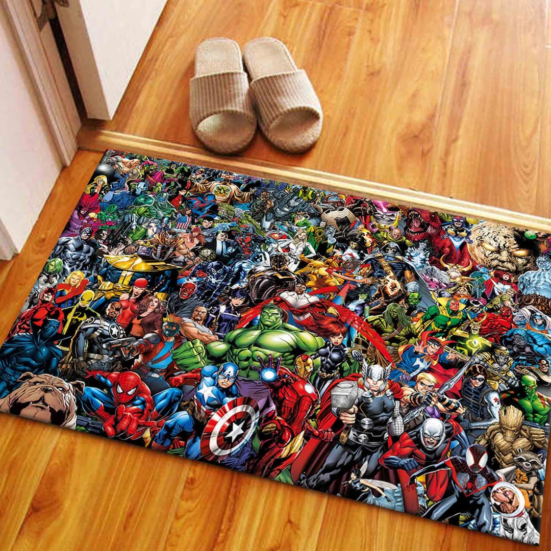 Decorative Rug, Round Rug, Bridesmaid Gift, Gift for the Home, Marvel ...