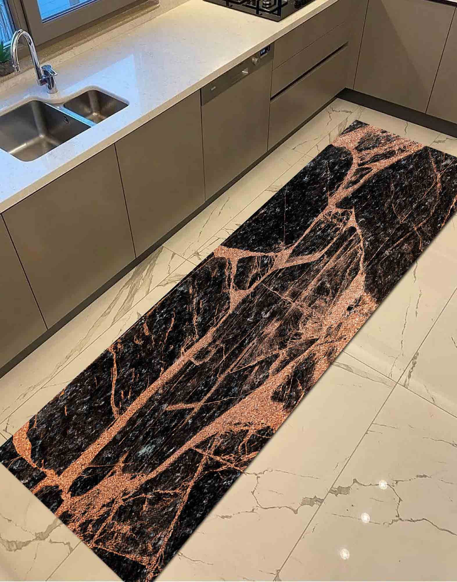 Copper Rug Black Marble Rug Shimmery Rug Copper Marble Rug - Etsy