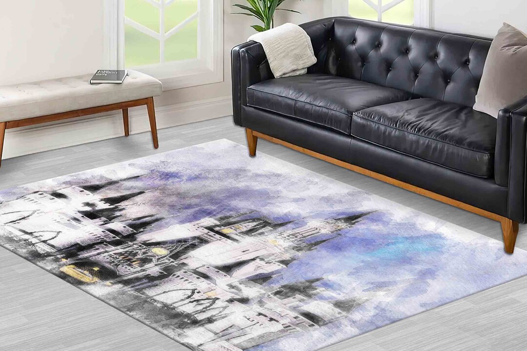 Colorful Rug, Girl Room Rug, Living Room Rug, Housewarming Gift ...