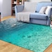 Sea View Rug Sea Landscape Rug Ocean Rug Blue Rug Home - Etsy
