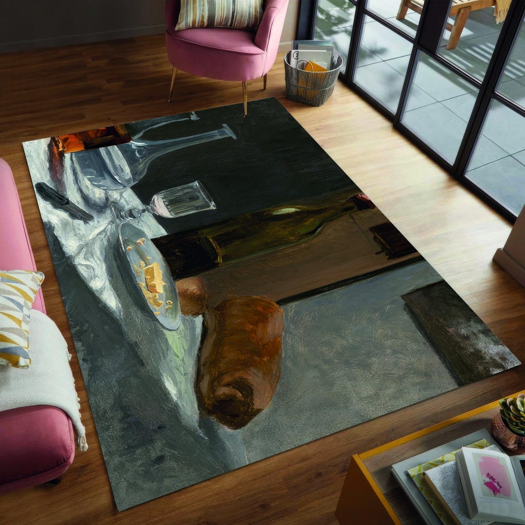 Claude Monet Rugs, Early Monet Rug, Realism Rugs, Famous Rug, Kitchen ...