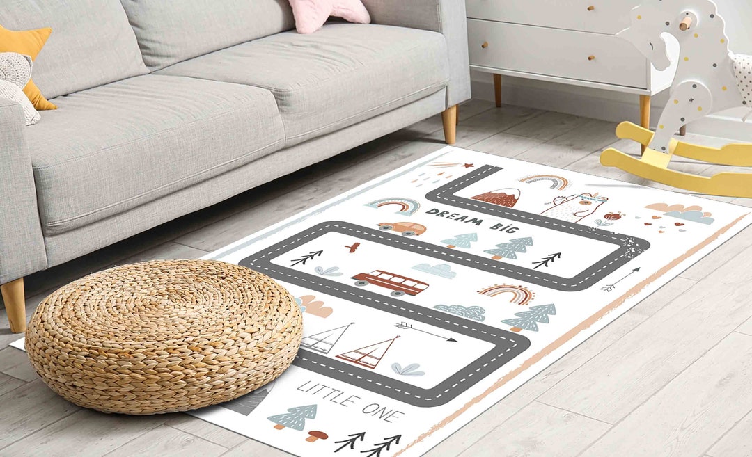 Kids Traffic Rugs, Kids City Rug, Kids Car Road Rugs, Kids Room Rugs ...