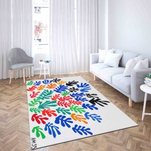 Henri Matisse Rug, Papier Decoupes Rugs, Expressionism Rug, Modern Rug ...