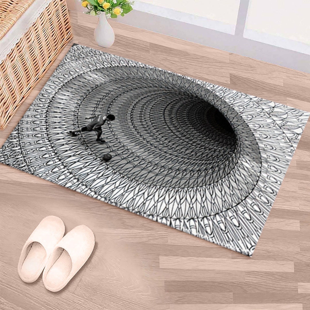 Optical Illusion Rug, 3D Effect Rug, Abstract Rugs, Modern Rugs ...