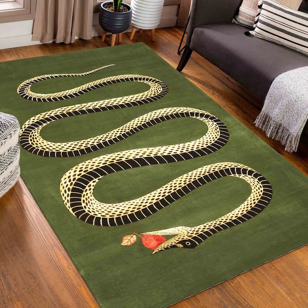 Snake Rug Runner - Etsy