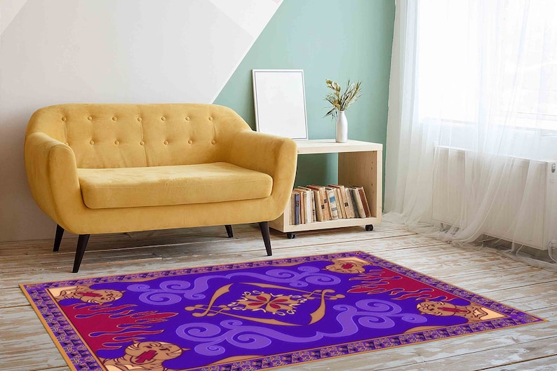 Aladdin's and Flying Carpet Rug, Aladdin's Rug, Aladdin Rug, Modern ...