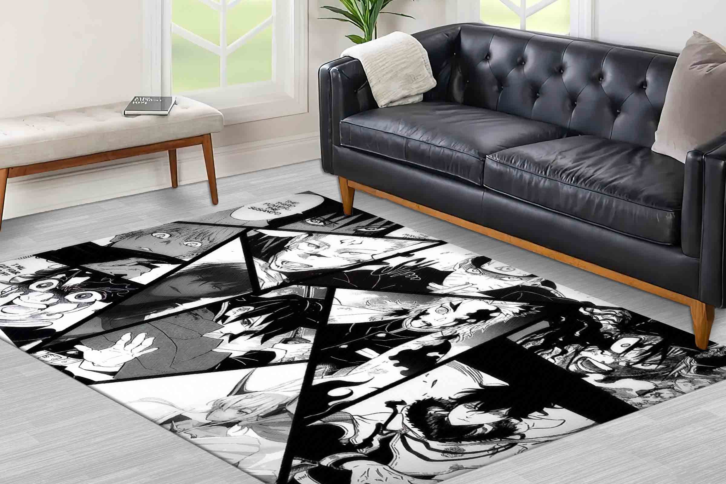 Manga Rugs Anime Rug Fantastic Rugs Modern Rug Salon Rug - Etsy