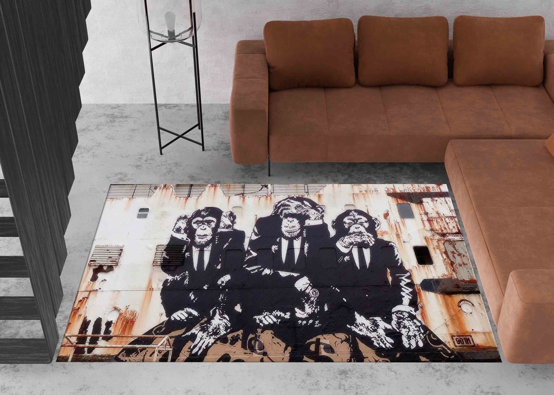 Graffiti Rug, Area Rug, Round Rug, Man Cave Decor Rug, Housewarming ...