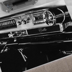 Classic Cadillac Rugs Antique Car Rugs Car Rugs Cadillac Black White Poster Rugs Bathroom Rug Small Rugs Accent Rug Boy Room Rugs Etsy