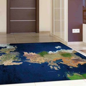 Westeros and Essos Map Rugs, Vintage Map Rug, Game of Thrones Rugs, Map ...