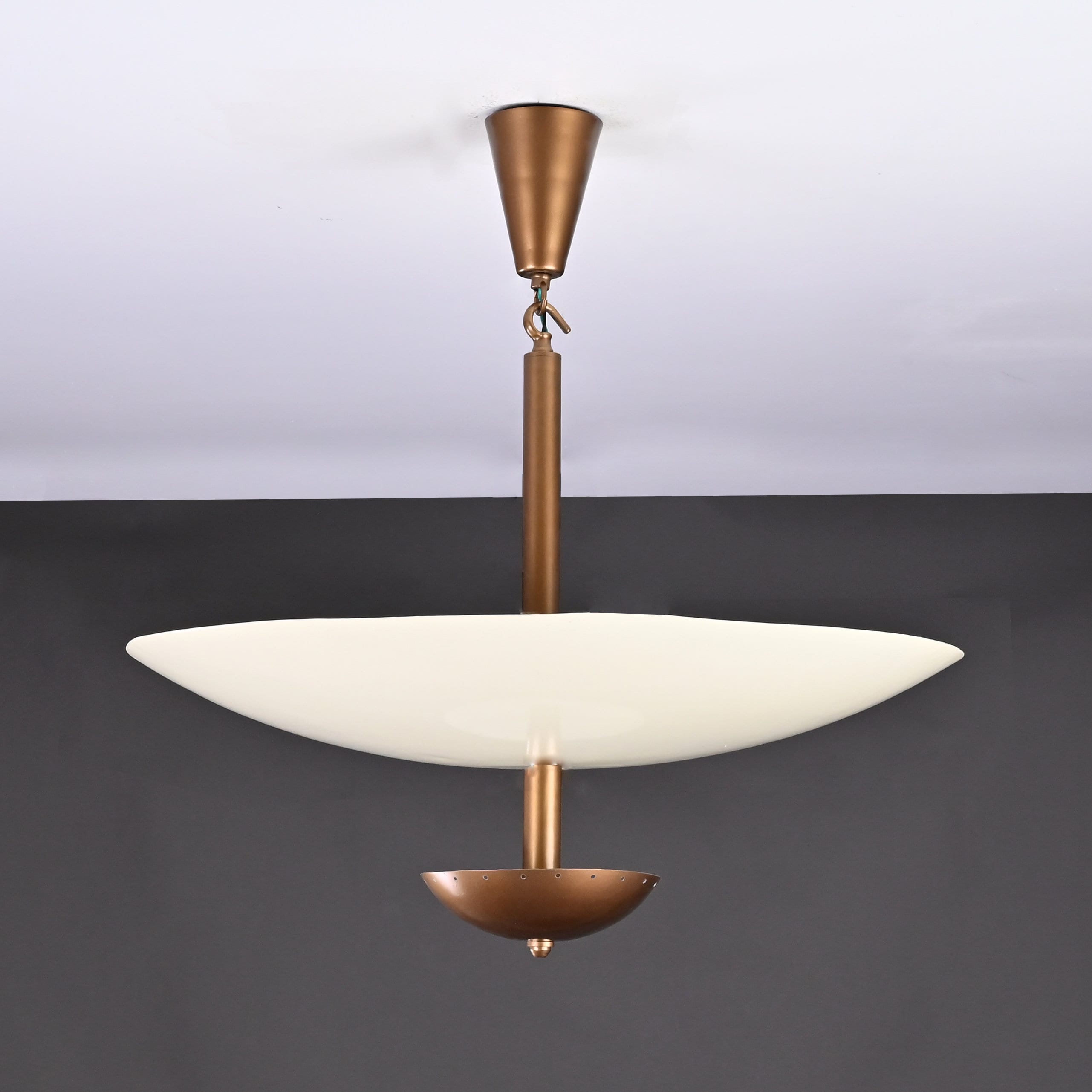 Raw Brass Mid Century Modern Chandelier, Sputnik Ceiling Light, E26 - Etsy