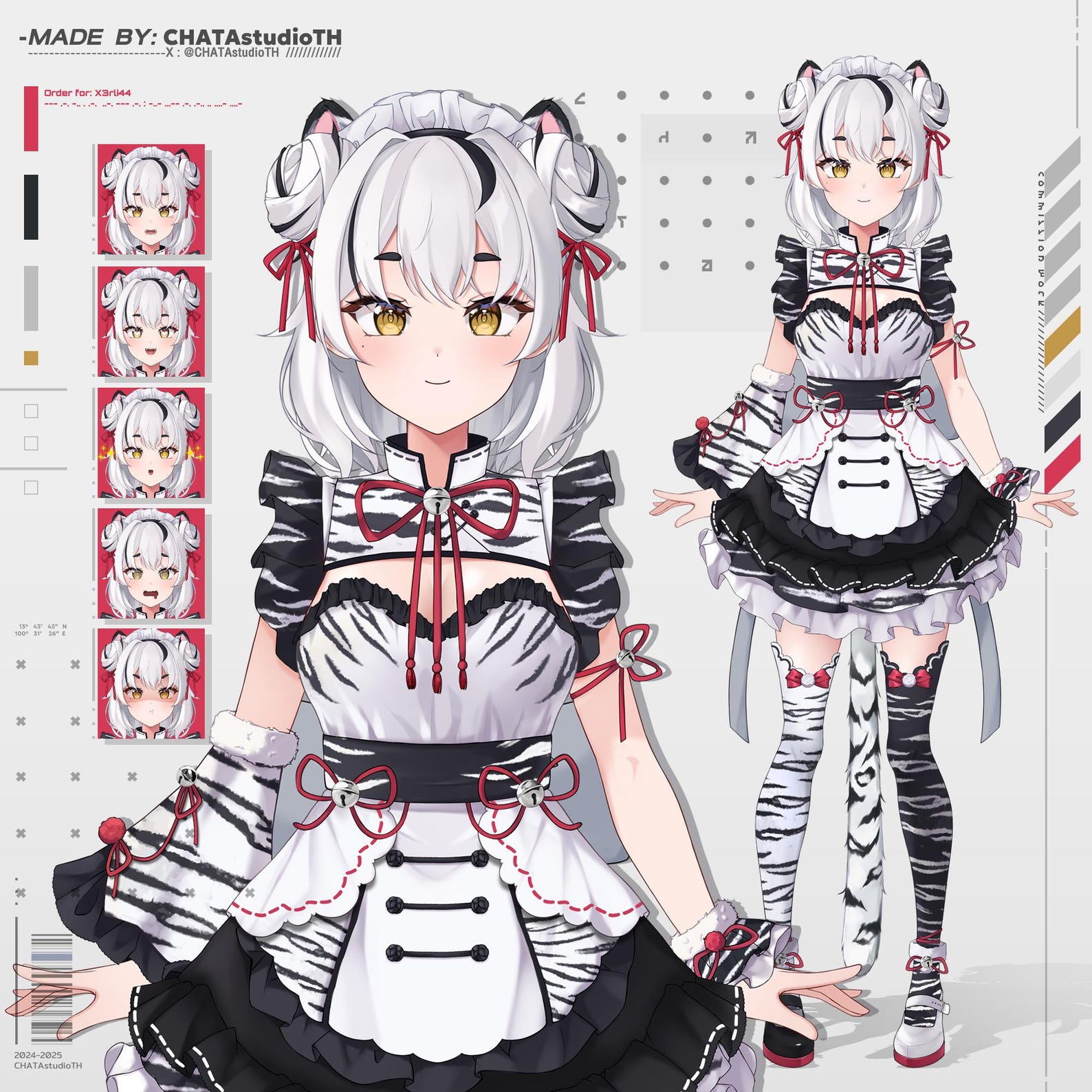 Custom Vtuber Model / Live2d Model Premade/ Vtuber Design / Vtuber Room ...