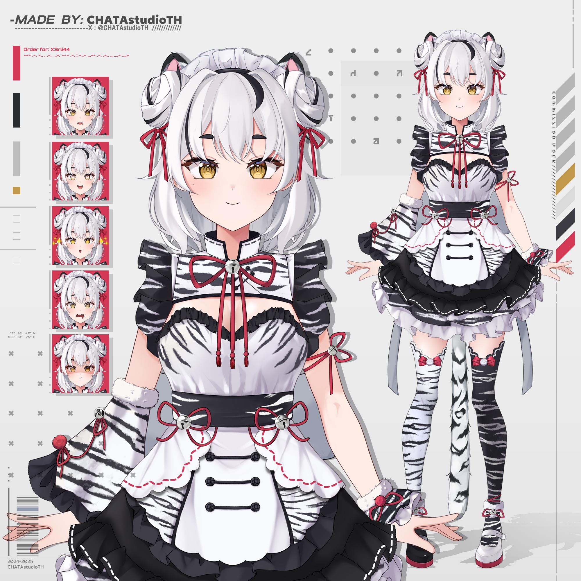 Custom Vtuber Model / Live2d Model Premade/ Vtuber Design / Vtuber Room/live2d Model /vtuber ...