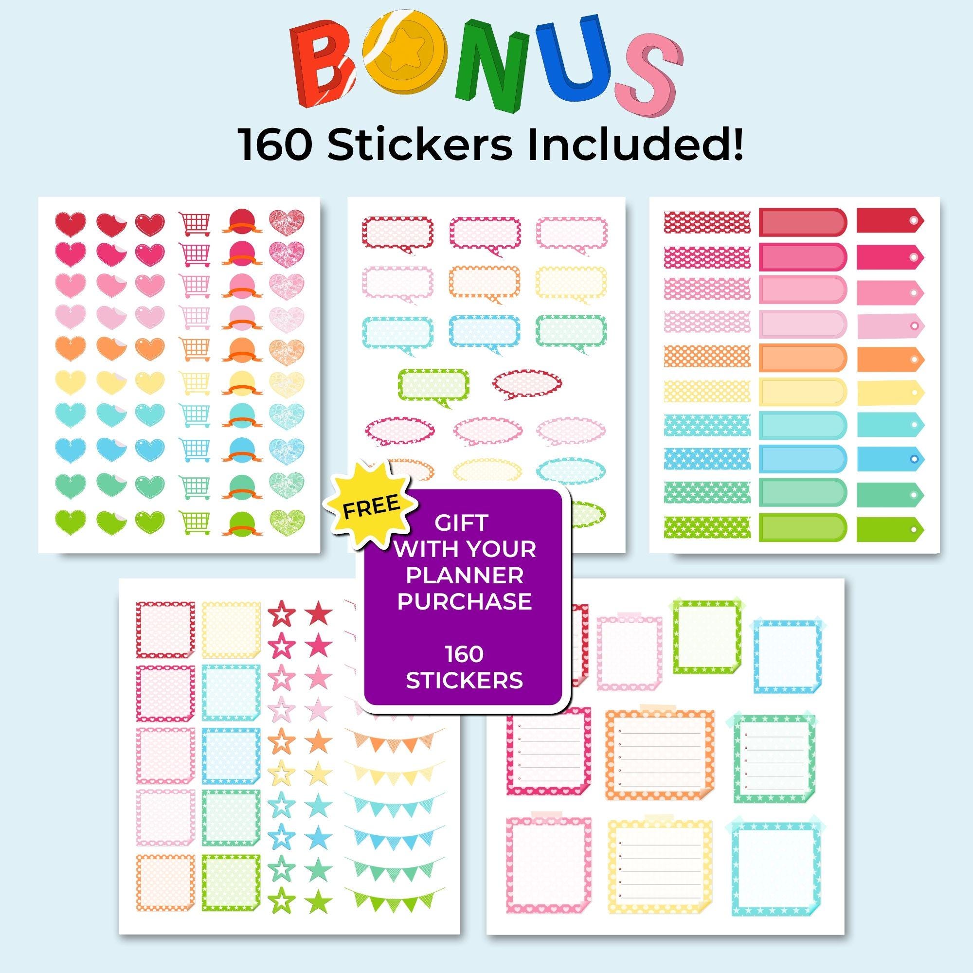 Printable Back to School Planner, 2024 - 2025 School Planner and ...