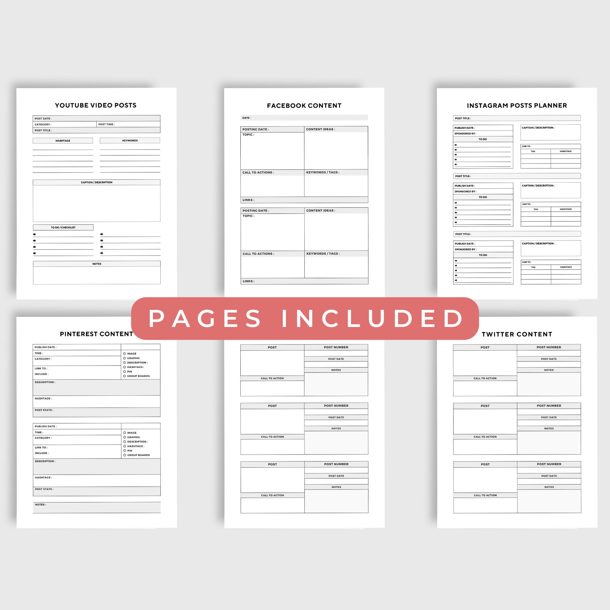 Social Media Manager Printable Digital Download - Etsy
