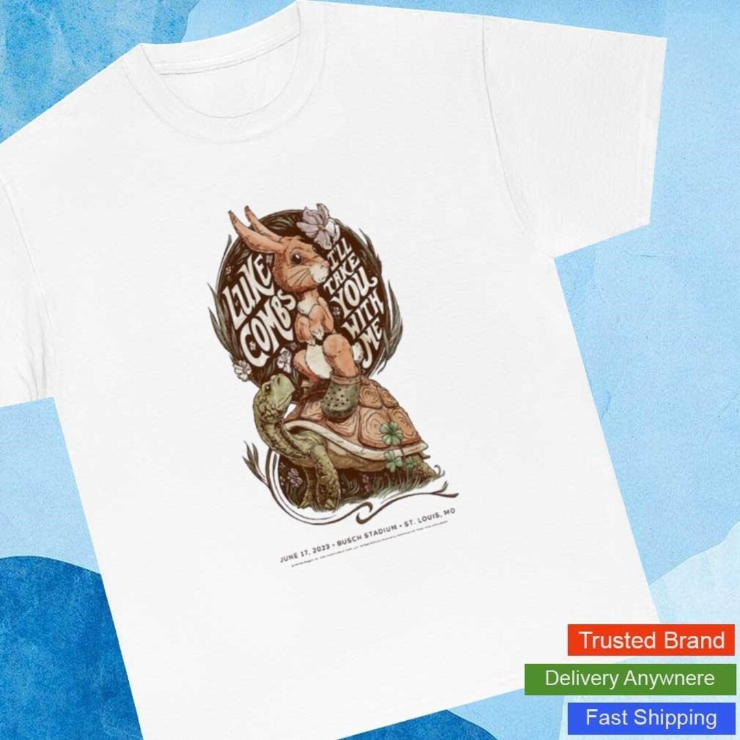Official Luke Combs Busch Stadium St. Louis 2023 Poster Shirt - Etsy