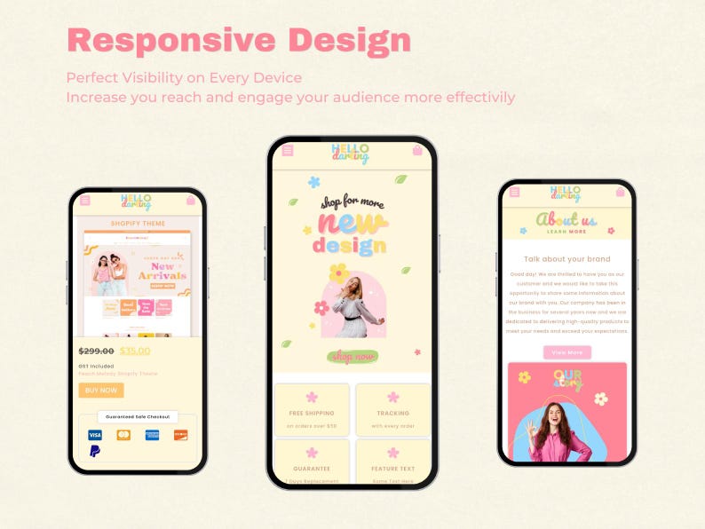 Hello Darling Feminine Elementor Wordpress Theme | Coaching Website ...