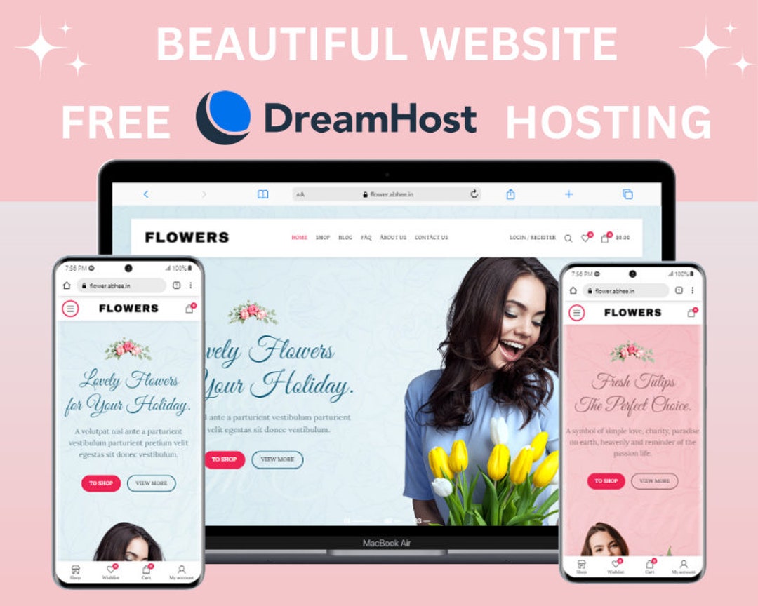 Beautiful Wordpress Website Theme, Wordpress Blog Template, Website ...