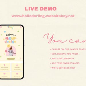 Hello Darling Feminine Elementor Wordpress Theme | Coaching Website ...