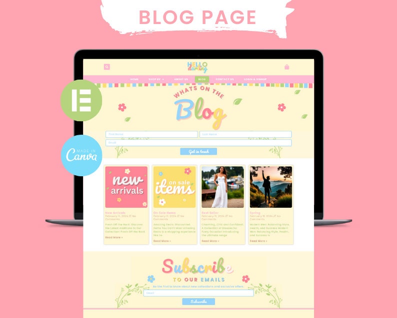 Hello Darling Wordpress Theme · Elementor Pro Theme · Woocommerce Theme ...