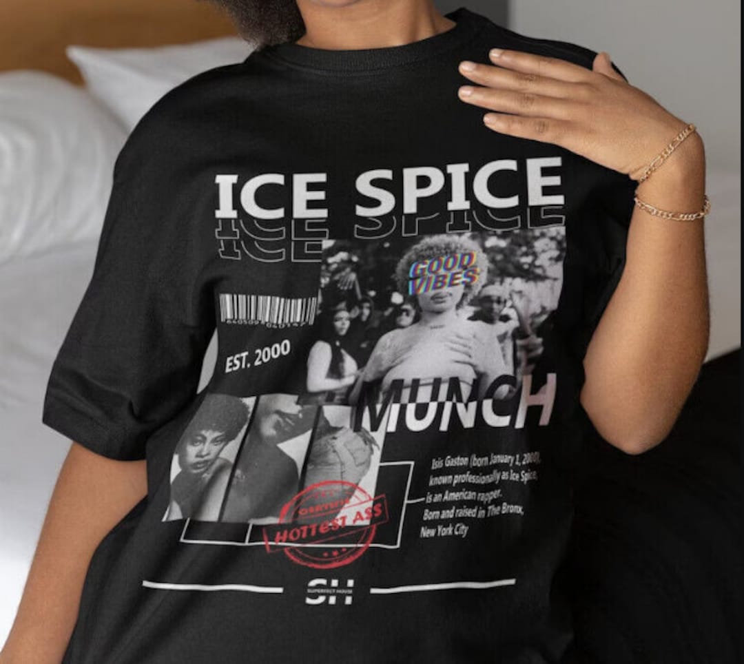 Ice Spice T-shirt Ice Spice Music Concert Shirt - Etsy
