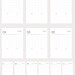 Monthly Calendar Landscape, Printable Calendar, Year Calendar ...