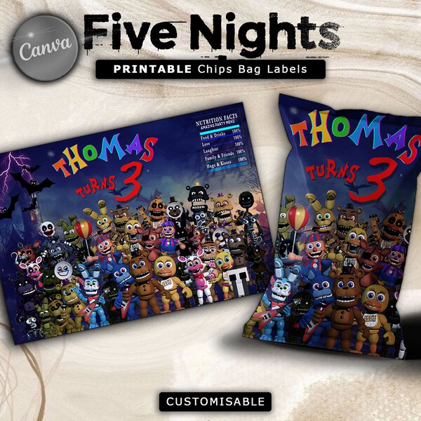 Five Nights Freddy& - Etsy