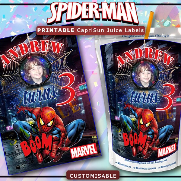 Spiderman Party - Etsy