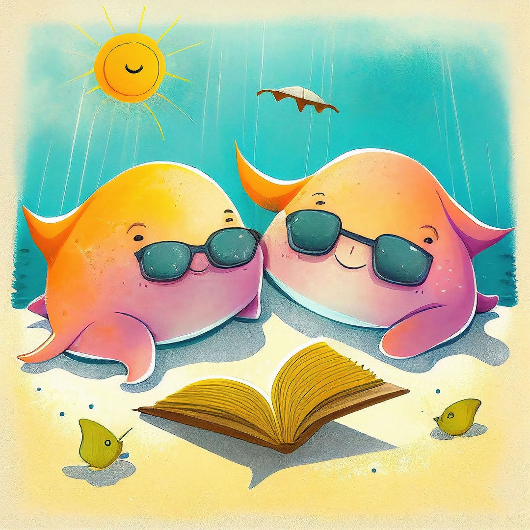 12 Cute Ocean Life 2 Printable Digital Download - Etsy