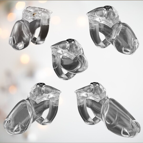 Clear Chastity Cage - Etsy