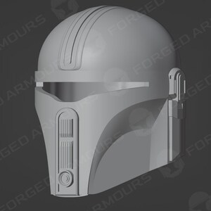 Outlander Mandalorian Style 3D Printable Helmet Starwars Inspired - Etsy
