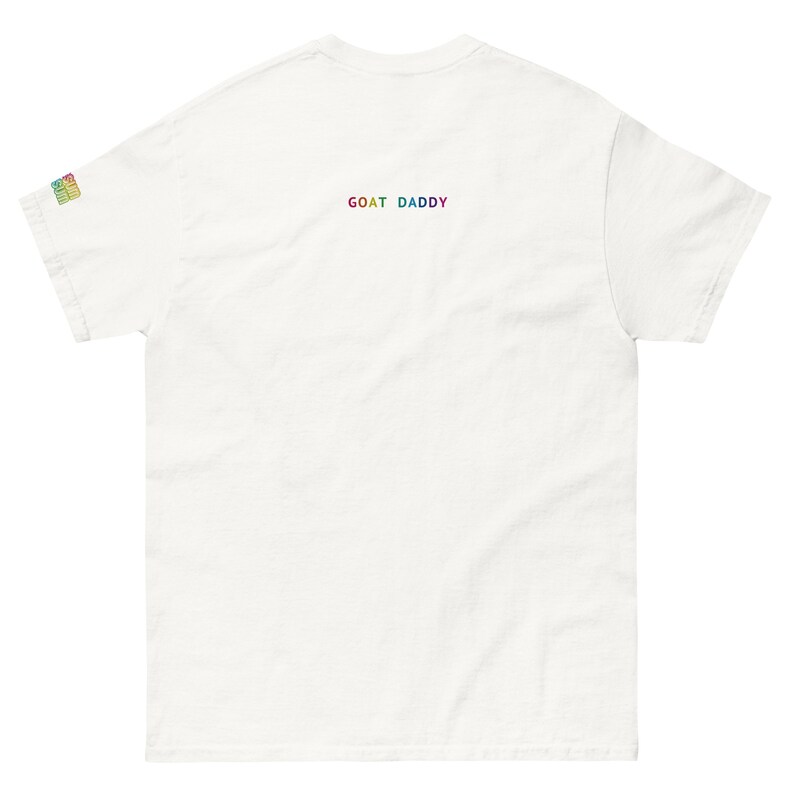 Pedro Pascal X Baby Goat Crying Meme - Pedro is the G.o.a.t. Daddy Tee ...