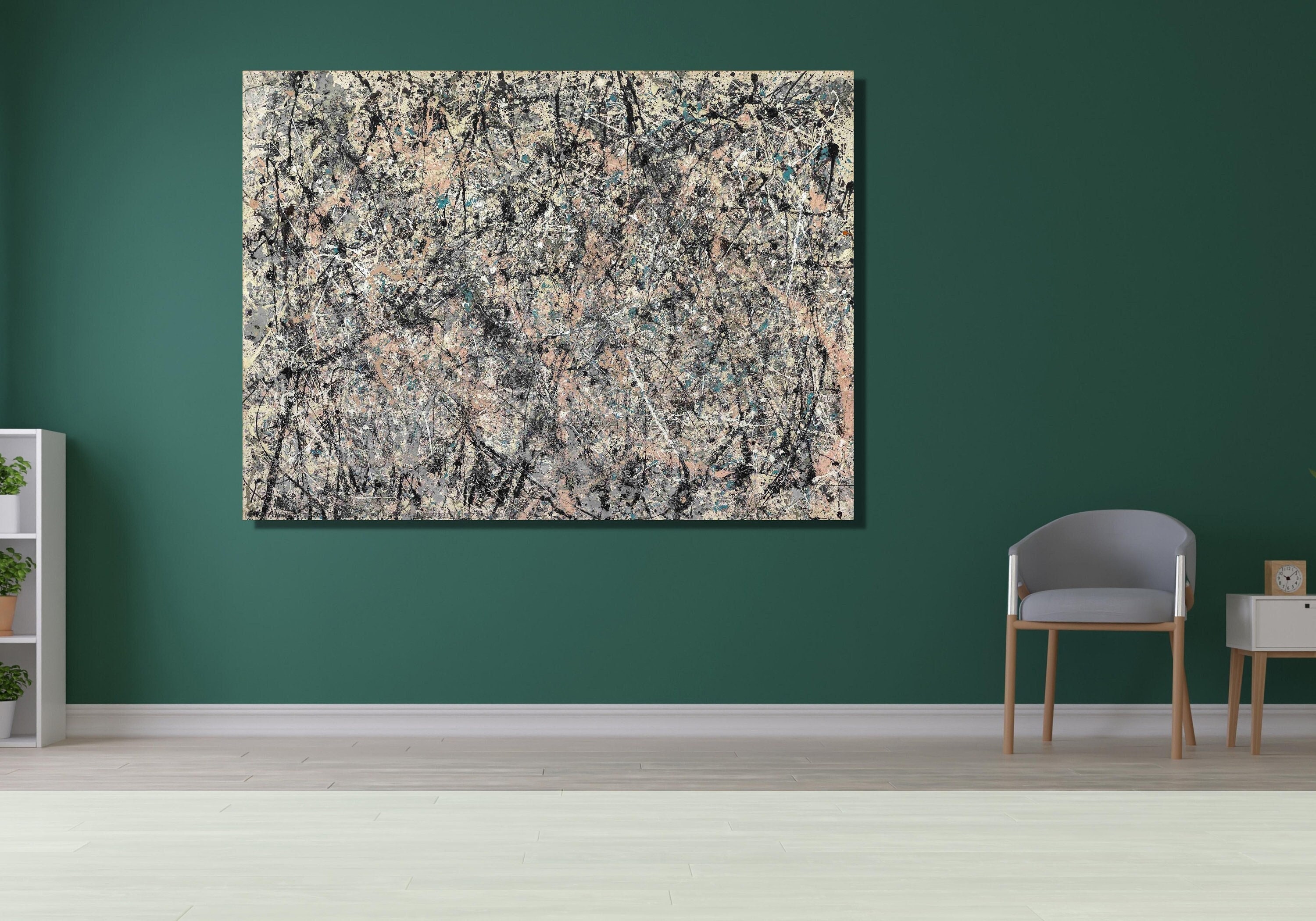 Jackson Pollock Lavender Mist